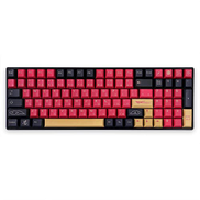Venit Keys Keycaps 129 Keys Cherry Profile Japanese Red Samurai DYE-SUB ...