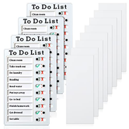 Epakh 4 Pieces to Do List Checklis Boards Plastic RV Chore Chart Memo ...