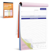Harfesto Large Contractor Invoice Book, Invoice Receipt Book for Small ...