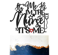 NARLOPI Congrats Nurse Cake Topper, Congratulations BSN RN LPN Grad ...