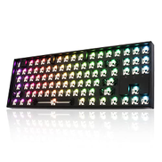 Hunfuthr AL87 RGB Hotswap Mechanical Gaming Keyboard Kit 87keys ...