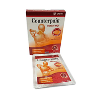 Taisho Counterpain Patch Hot 4's Patches 10cm x 7cm Relief of Muscular ...