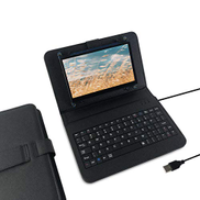 Jun-Electron 7 inch Touch Screen with USB Keyboard Leather Holder - IPS ...