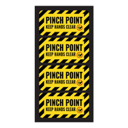 Fuel Stickers Pinch Point Stickers Small Pinch Point Warning Sticker ...