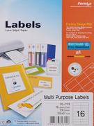 Formtec 100-Sheets Label Per Sheet Box 16 Labels price in Dubai, UAE ...