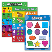 PalaceLearning Palace Learning 3 Pack - ABC Alphabet + Numbers 1-10 ...