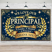 Zeudas We Love Our Principal Banner Principal Appreciation Decorations ...