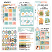 Hadley Designs 12 Boho Spanish Classroom Decorations-Elementary Posters ...