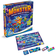 Think Fun Math Path Monster - Engaging Cooperative Board Game Enhances ...