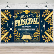 Zeudas Thank You Principal Banner - Principal Appreciation Decorations ...