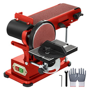 REHOOF Belt Disc Sander 4x36inch and 6inch Disc, Benchtop Disc Belt ...