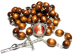 Relic Rosary 3rd Class of Pope Saint Pius X Giuseppe Melchiorre Sarto ...