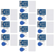 PAMEENCOS 10sets RFID Kit, Mifare RC522 RF IC Card Sensor Module, MFRC ...