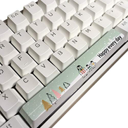 Spacebar Keycap 5-Side Dye-subbed PBT Cherry Profile DIY Keycap 6.25U 6 ...