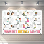 Buxiuer Womens History Month Bulletin Board Decorations National Womens ...