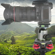 Dpofirs Tripod Leveling Base, Camera Leveler, Aluminum Alloy 3 Axis Tri ...