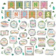 Watersay 34 Pcs Spanish Classroom Decoration Bienvenidos Inspirational ...
