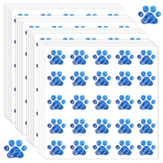 sodknow 500Pcs Paw Prints Stickers, Dog Puppy Paw Stickers Clear, Self ...