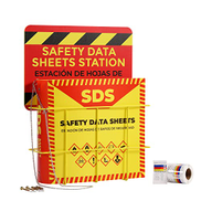 AdirPro Safety Data Sheet Station - Wall Mount SDS Station Displays GHS ...