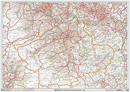 XYZ Maps Huddersfield - HD - Postcode Wall - Paper price in Dubai, UAE ...