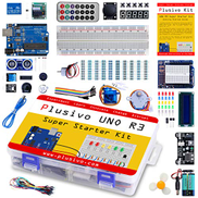 مواصفات و سعر Plusivo UNO R3 Super Starter Kit - Complete UNO R3 Kit for Arduino Programming and ...