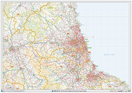 XYZ Maps Postcode Sector - S16 - North East England - Wall -Paper price ...