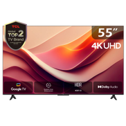 مواصفات و سعر TCL 55 Inch 4K UHD HDR10 Google TV, 2024, 60HZ, Built in ...
